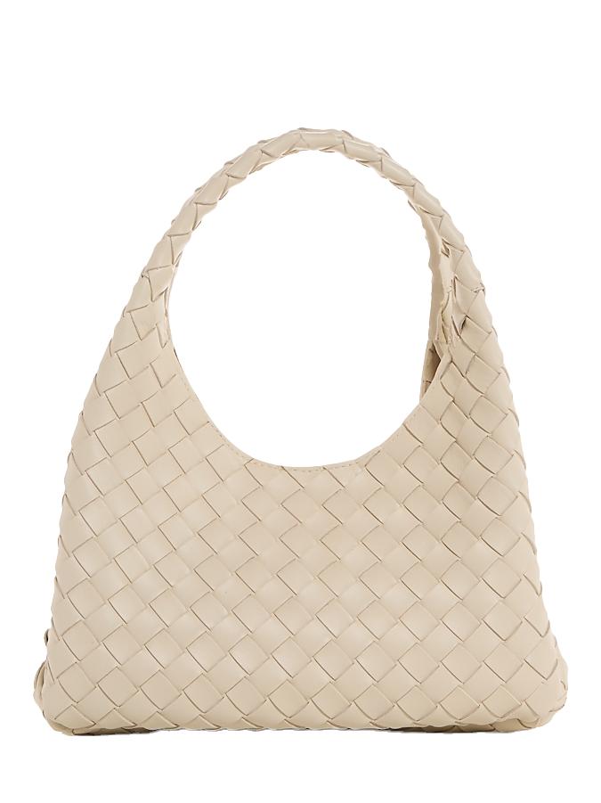 BOTTEGA VENETA Campana Small Intrecciato Leather Shoulder Bag